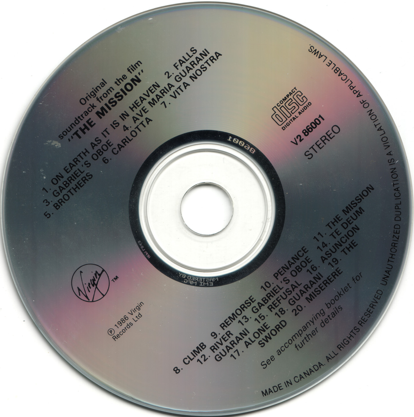 The Mission : CD | CD Covers | Cover Century | Over 1.000.000 Album Art ...